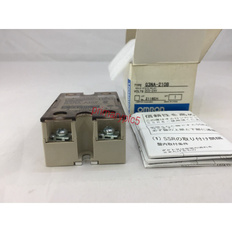 Omron G3NA-210B DC5~24V RELAY ESTADO SOLIDO PLC