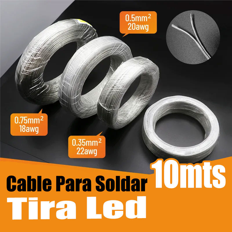 Cable para soldar tira led cal 22