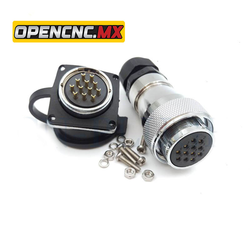 Conector cuadrado WS28 12 pin